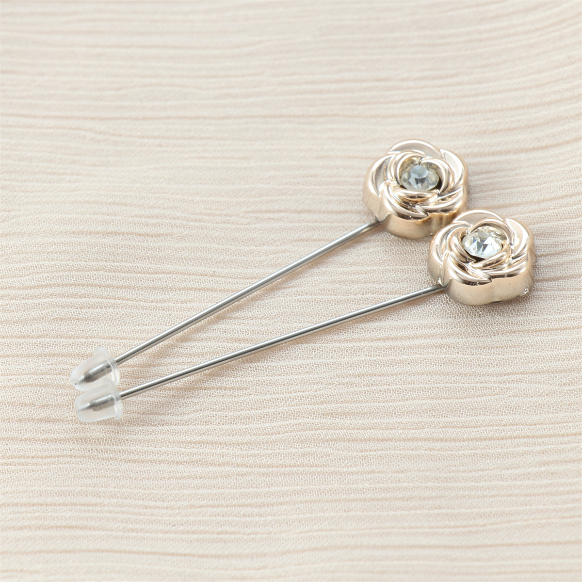Brooch stopper 15pcs SAFETY PIN STOPPER + 1 MINI BROOCH WITH MINI BOX ...