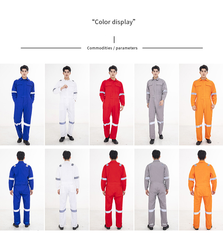 Unisex Work Coveralls Uniform, Welding & Auto Repair Workshop Suit, Big ...