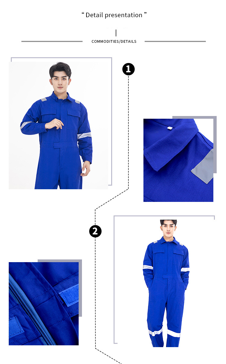 Unisex Work Coveralls Uniform, Welding & Auto Repair Workshop Suit, Big ...