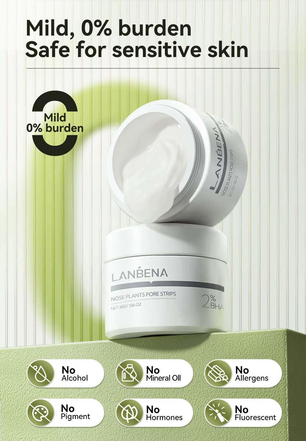 LANBENA Blackhead Remover 3 Steps Pore Deep Cleansing & Shrinking Pore ...
