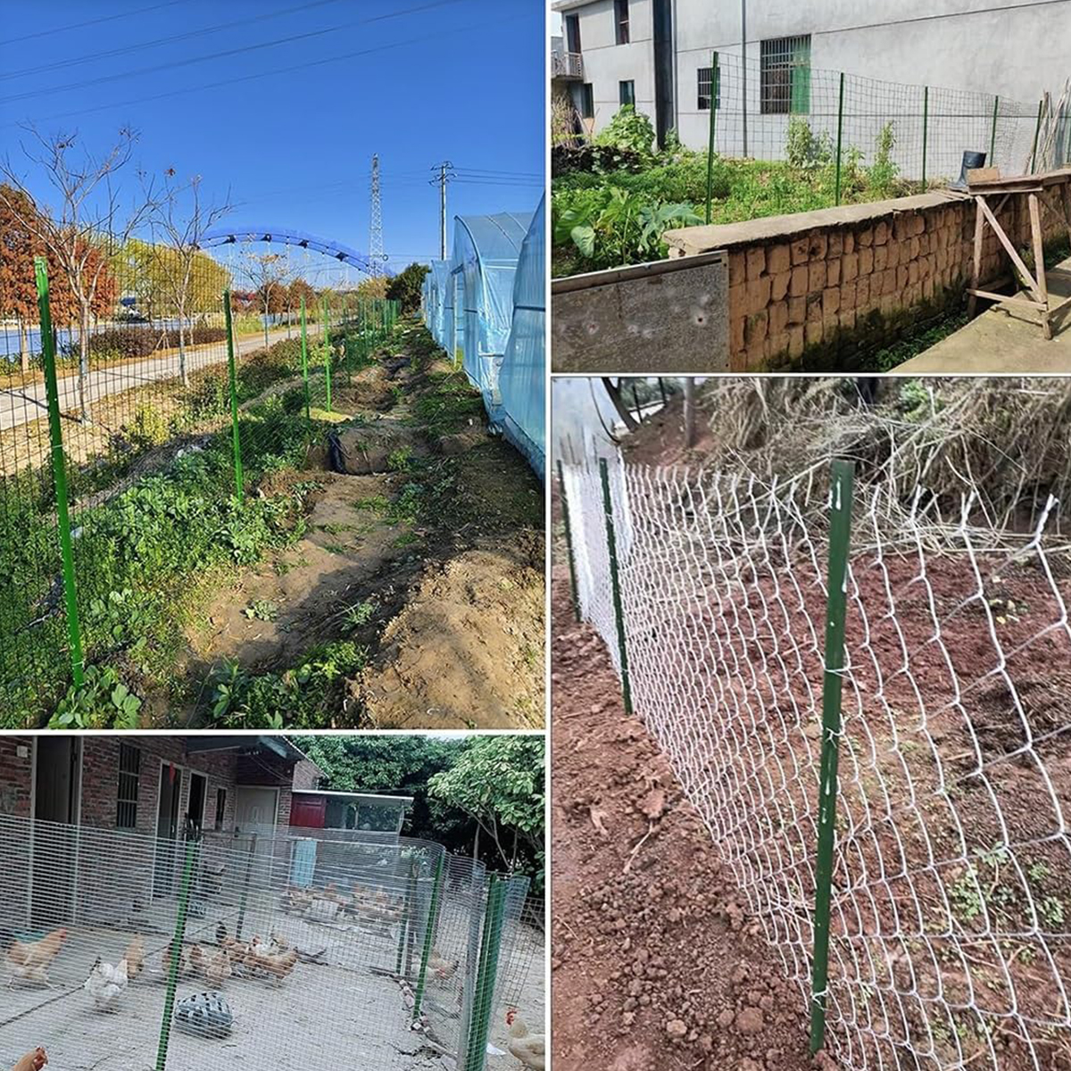 6.6ft Tiang Pagar 2M Pagar Cyclone Column Fence Poles Tiang Besi Pagar ...