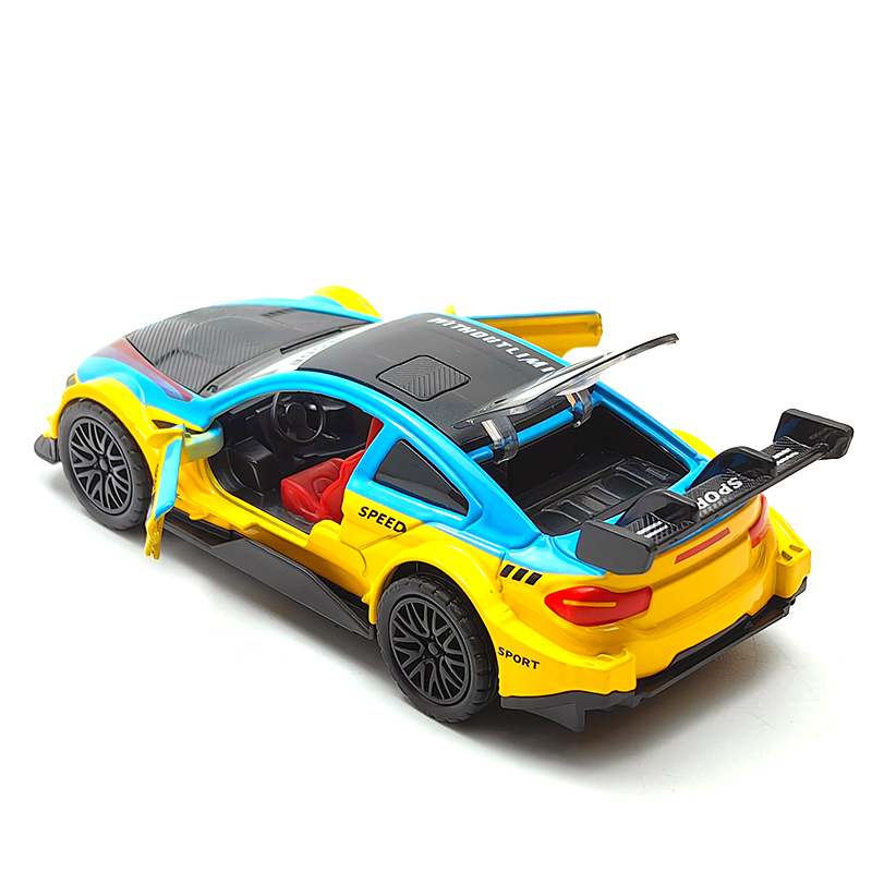 Track Sports Car 1: 36 Alloy Car Model Gift Ornaments Racing Model Boy ...