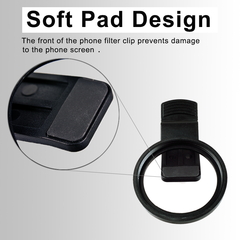 Lightdow Phone Filter Clip for Camera Lens Filter CPL Filter ND Filter ...