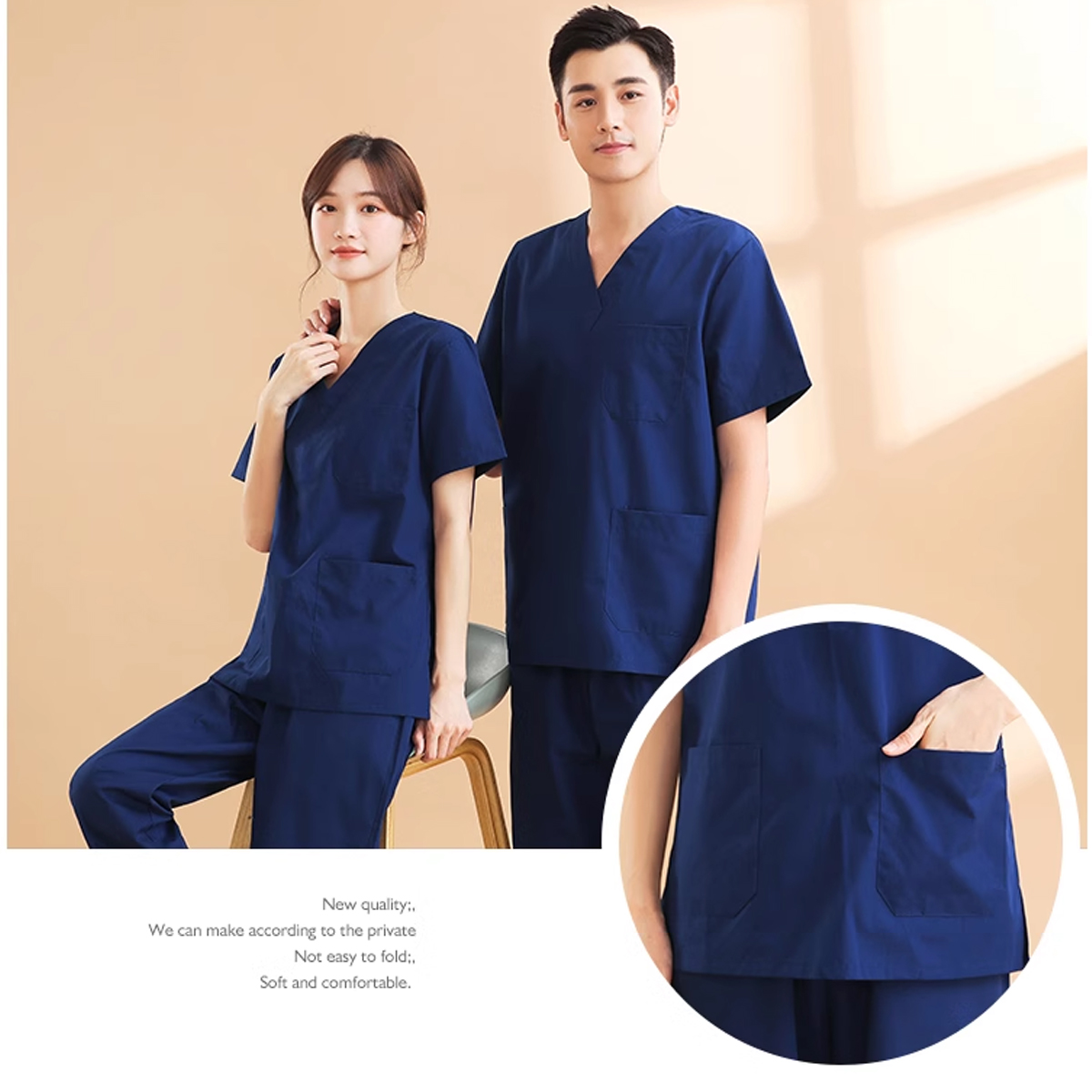 【🇲🇾MALAYSIA READY STOCK】DOCTOR‘S SCRUB MEDICAL SCRUB SUIT BAJU SCRUB ...