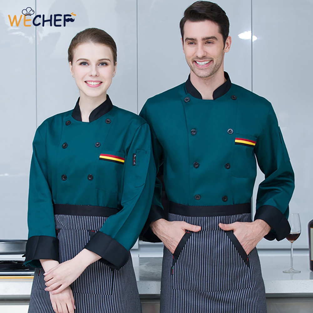 🔥🇲🇾MALAYSIA READY STOCK🔥Unisex Chef Uniform Restaurant Bakery Kitchen ...