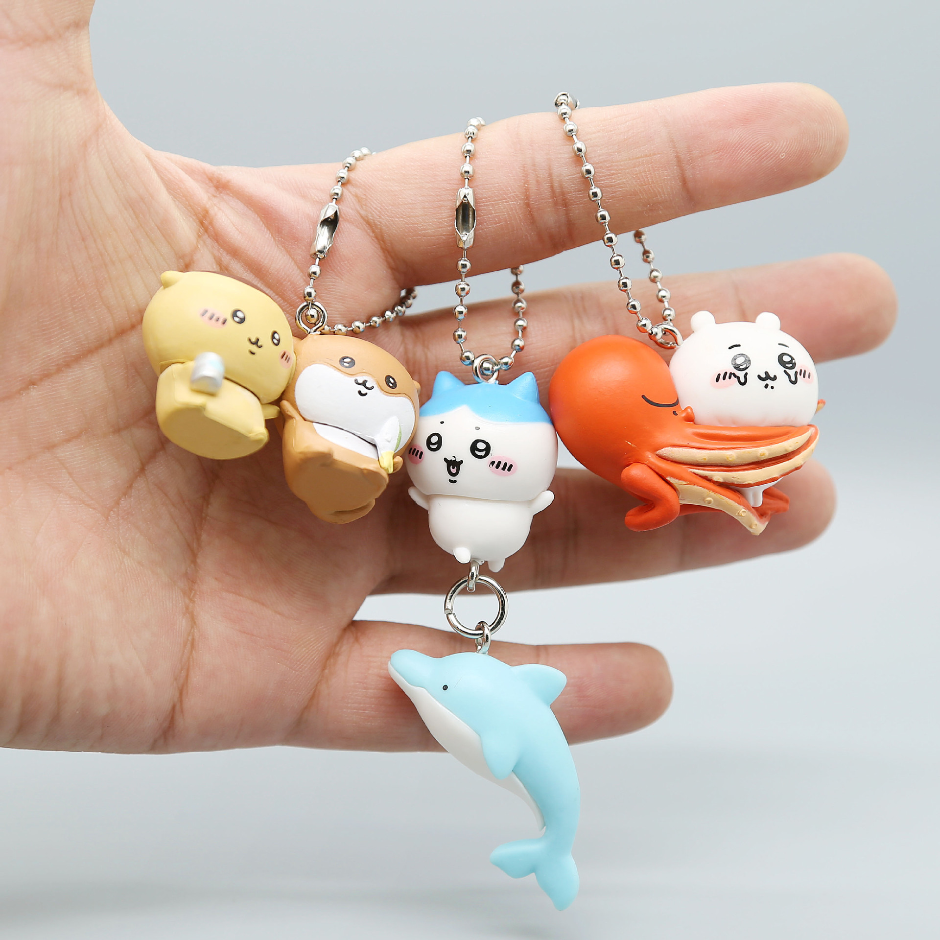 6Pcs/Set 3-6cm Cute Anime Chiikawa Figure Hachiware Usagi Chiikawa Key ...