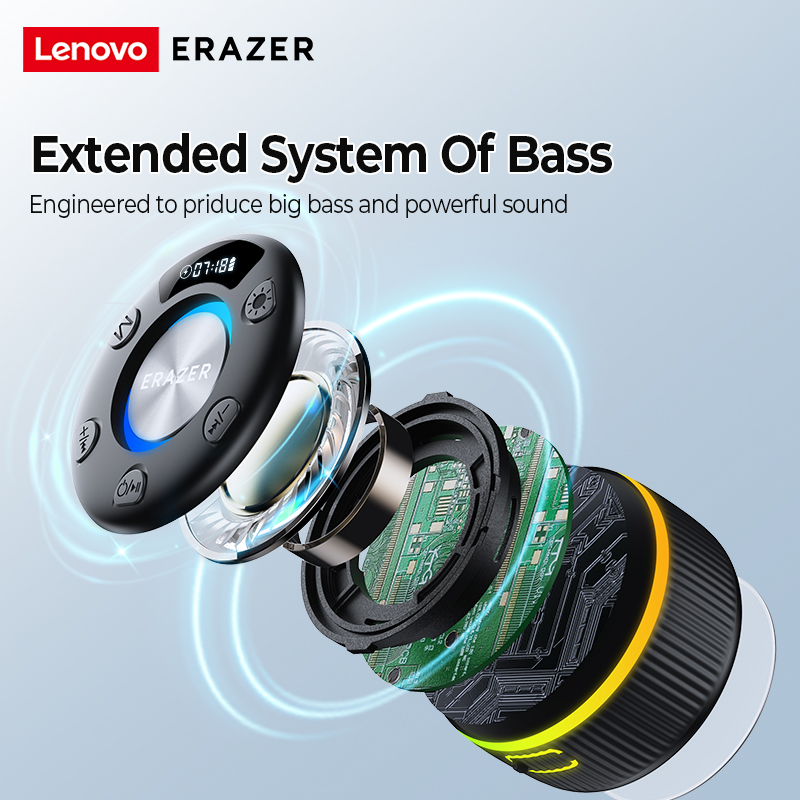 Lenovo ERAZER XM102 Wireless Bluetooth Speaker Desktop Speaker HIFI ...