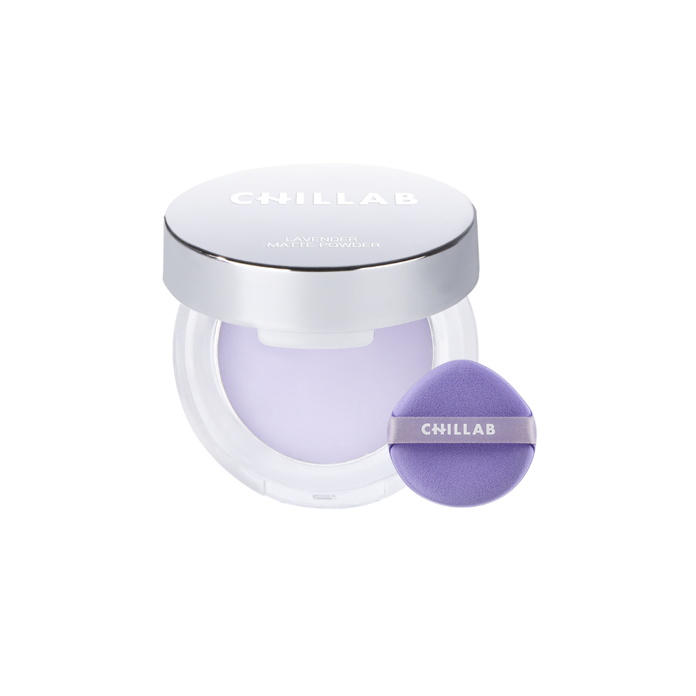 Chillab Long Lasting Oil Control Lavender Matte Mini Powder | Shopee ...