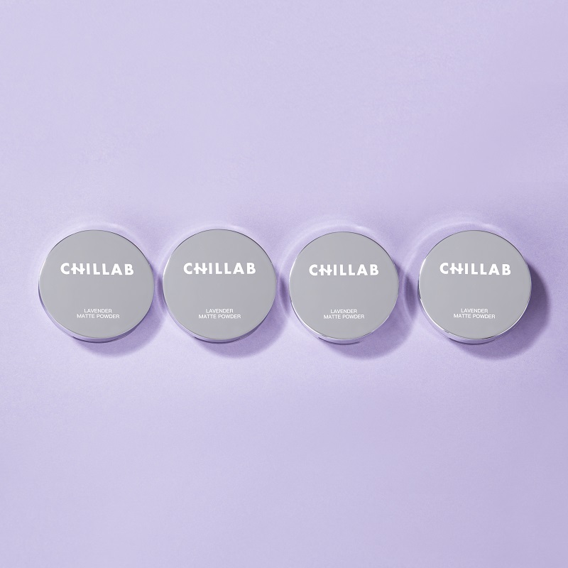 Chillab Long Lasting Oil Control Lavender Matte Mini Powder | Shopee ...