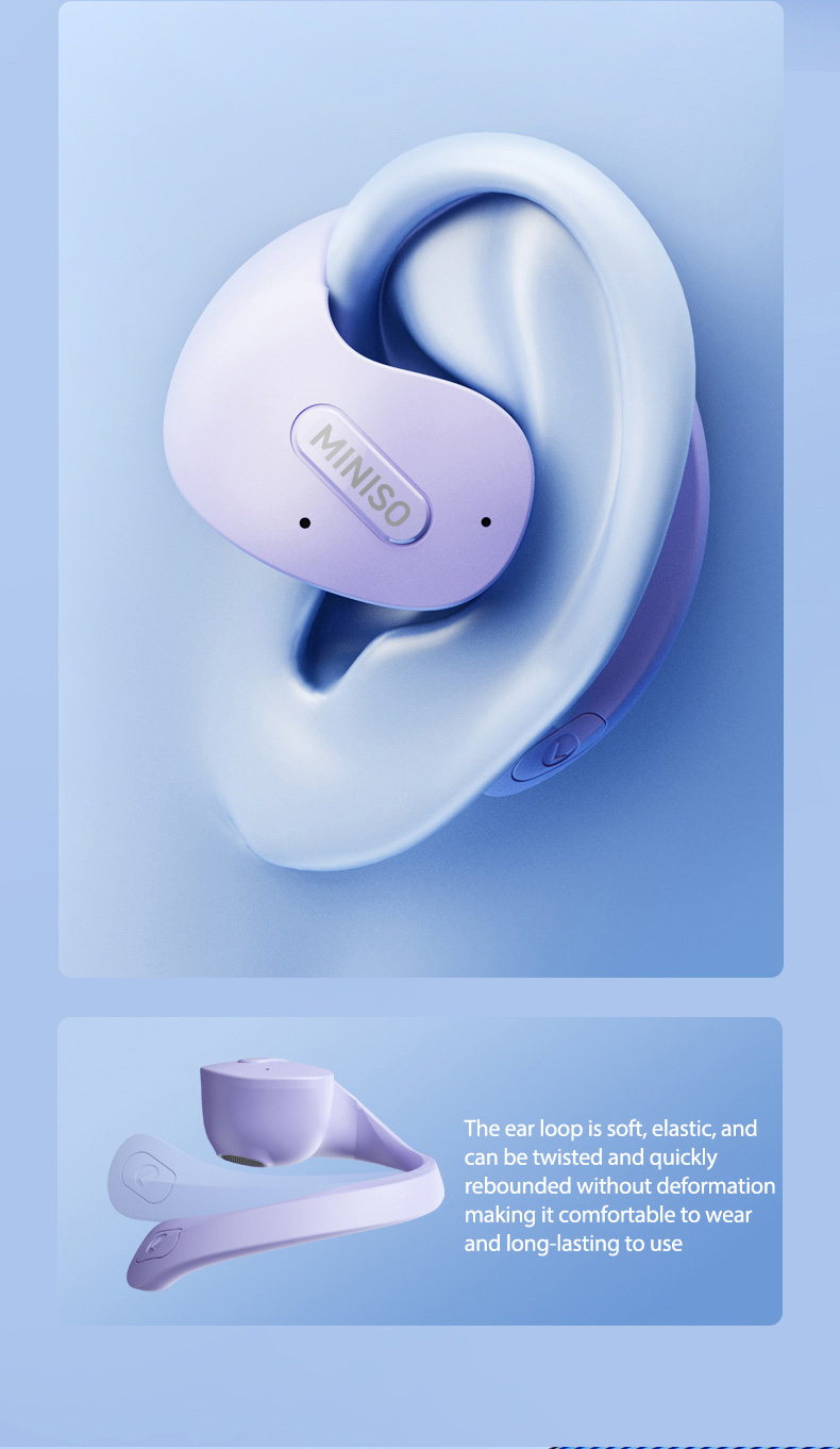 MINISO X15 Pro OWS Bluetooth Earphones Sport Wireless Headphones with ...