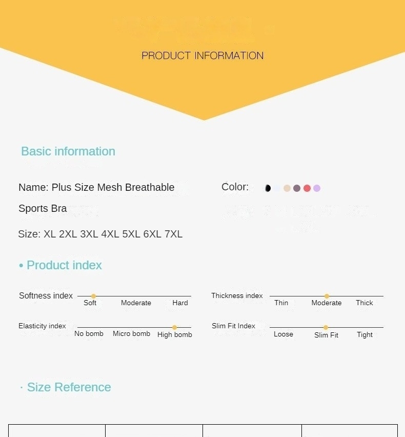 Ready stock sport bra plus size wireless sports bra plussize hollow ...