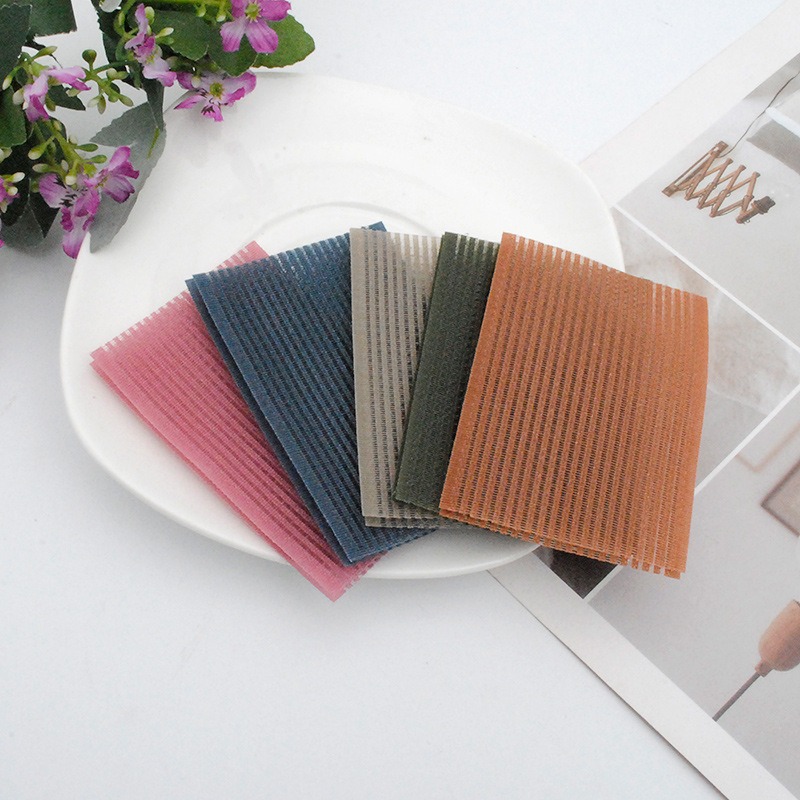 10 Pieces Boxed Seamless Color Bangs Stickers Broken Hair Stickers ...
