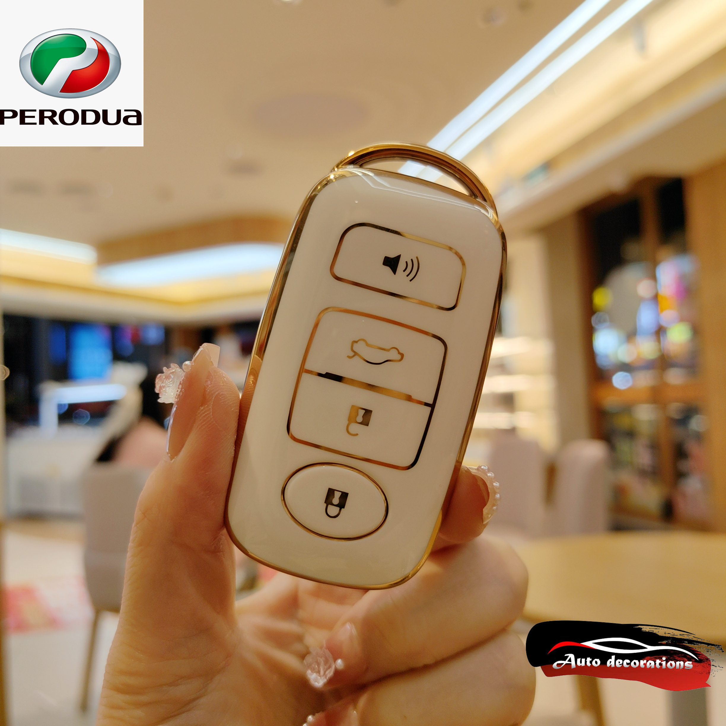 perodua Myvi key cover perodua axia alza ativa Myvi car keychain ...