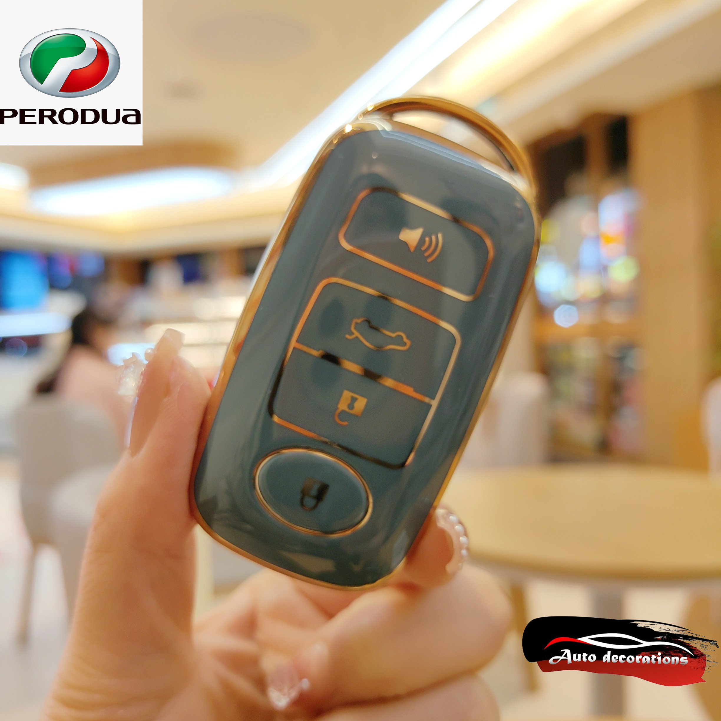 perodua Myvi key cover perodua axia alza ativa Myvi car keychain ...