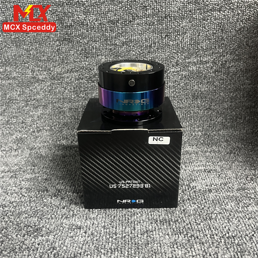 Car JDM NRG Ding Steering Wheel Quick Release Hub Adapter Snap Off Boss ...