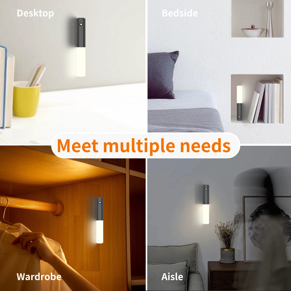 Usb Charging Night Light Intelligent Human Body Induction Light Night ...