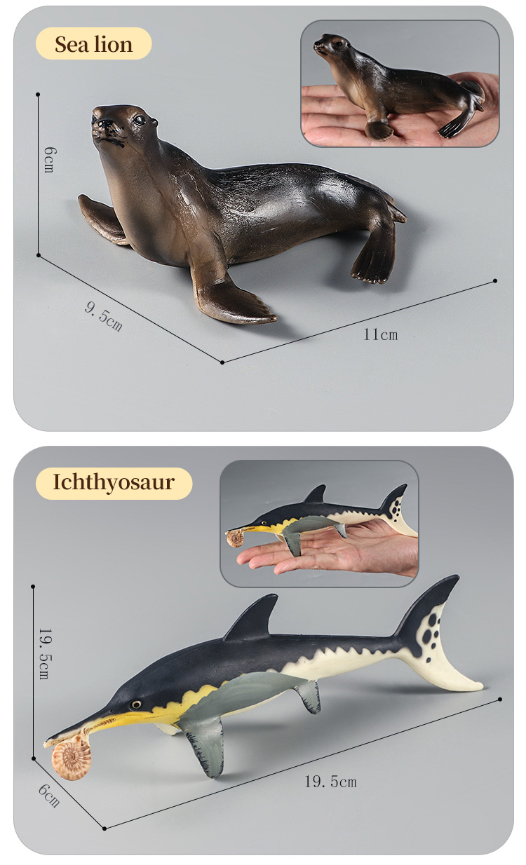 Sea Life Underwater World Whale Shark Octopus Penguin Action Figure ...