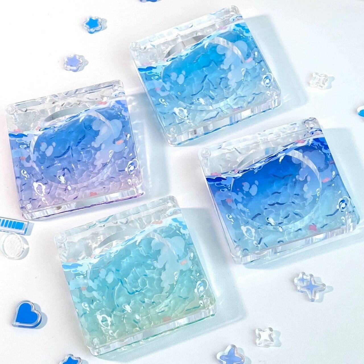 Immersion Undersea Super Thick Bar Chirp Brick Gradient Three ...