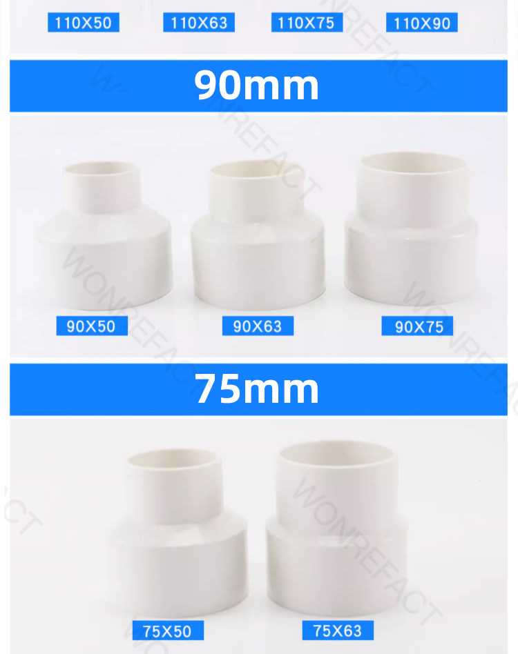 Pipe Adapter Sink Drain Pipe Variable Diameter Pipe Hardware Household ...