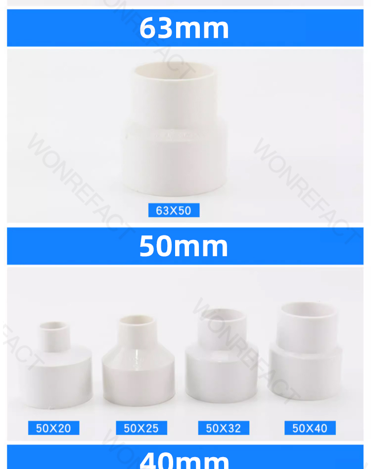 Pipe Adapter Sink Drain Pipe Variable Diameter Pipe Hardware Household Variable Diameter Pipe