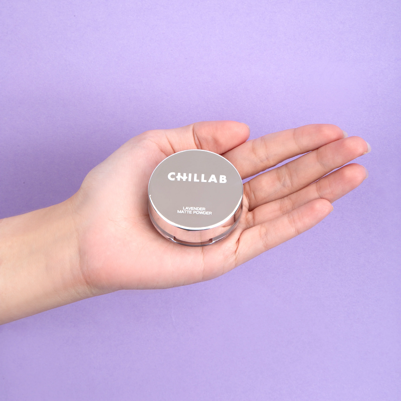 Chillab Long Lasting Oil Control Lavender Matte Mini Powder | Shopee ...