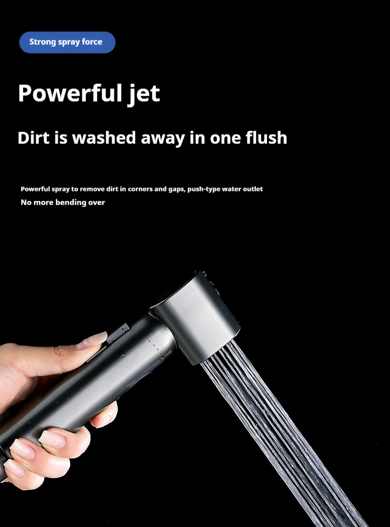 [Ready Stock] Toilet Flushing Spray Gun One In Two Out Faucet Women ...