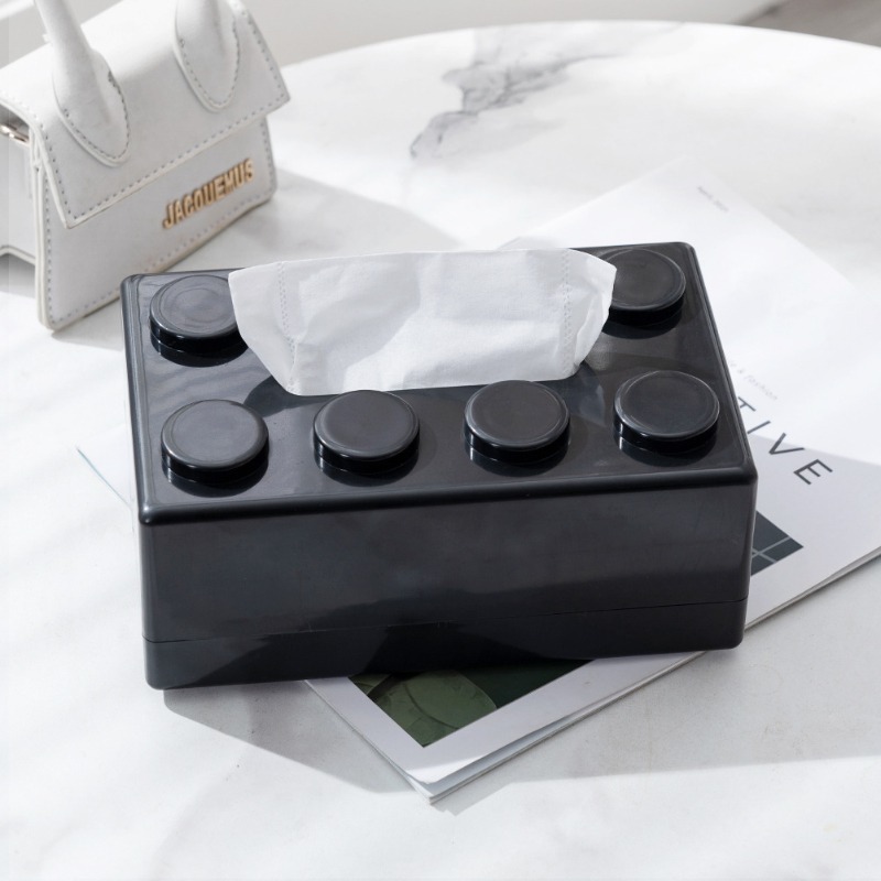 ⚡Local Delivery Creative Tissue Holder Building Blocks with Spring ...