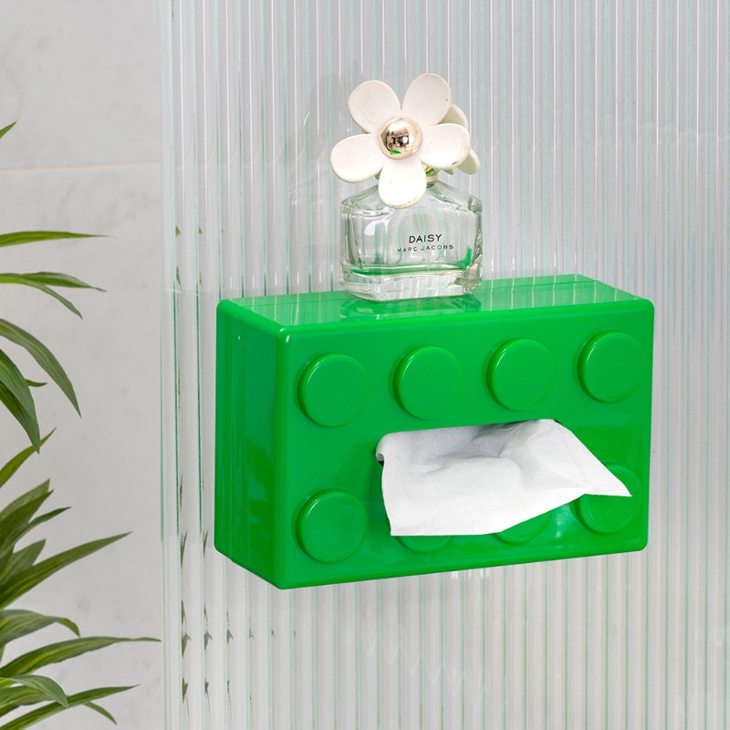 ⚡Local Delivery Creative Tissue Holder Building Blocks with Spring ...