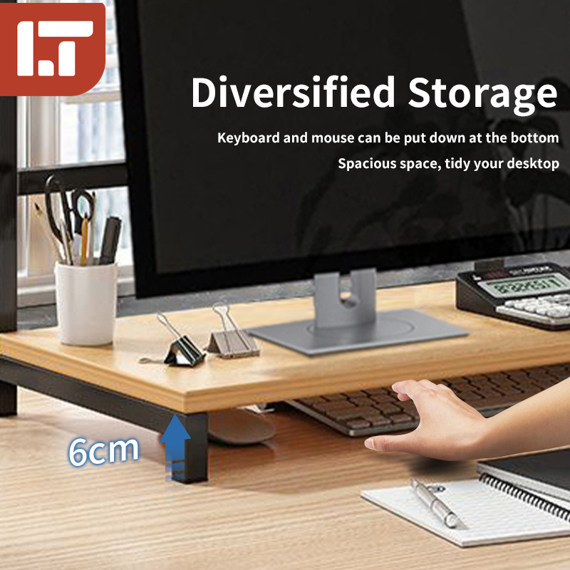 Computer Monitor Rack Laptop Stand With LTD Screen Increase Height ...