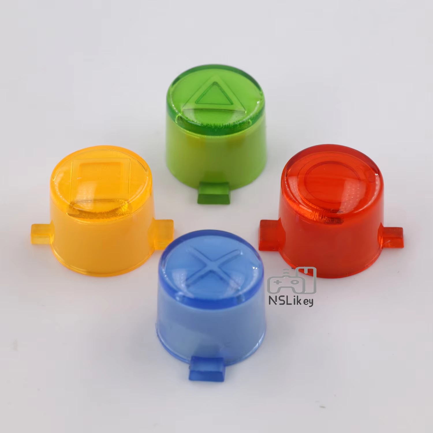 1Set Plastic Button for Sony PS4 PS3 PS2 ABXY Buttons Circle Square ...