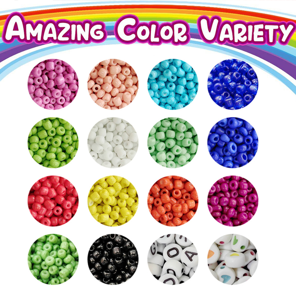 5000pcs/set DIY Beads Materials Handmade Bracelet for Friends Fashion ...