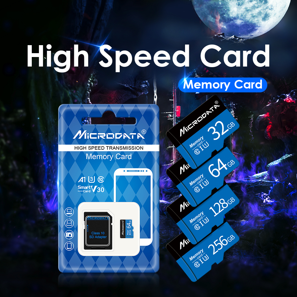 High Speed Mini SD Memory Card 256GB Class 10 Micro TF flash usb pen ...