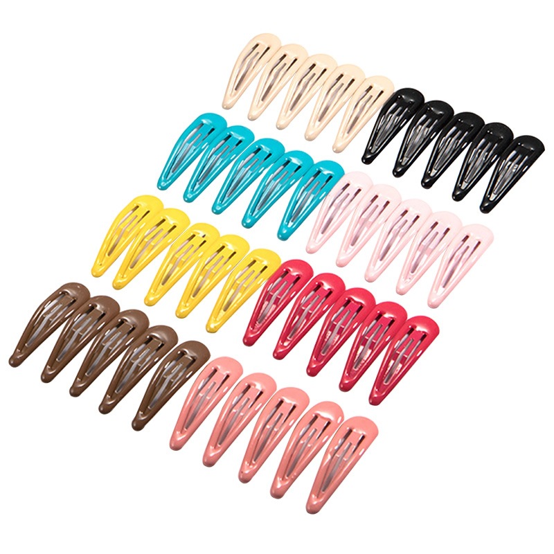 40Pcs Candy Color BB Hair Clips Beauty Non-Slip Hair Clips Barrettes ...