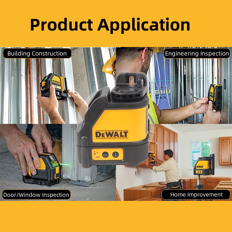 DEWALT Green Laser Leveler 50m High Precision Automatic Leveling Beam ...