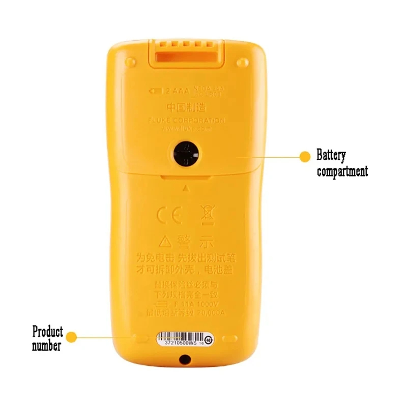 Original Fluke 106/107/101 Digital Multimeter Voltage Current ...