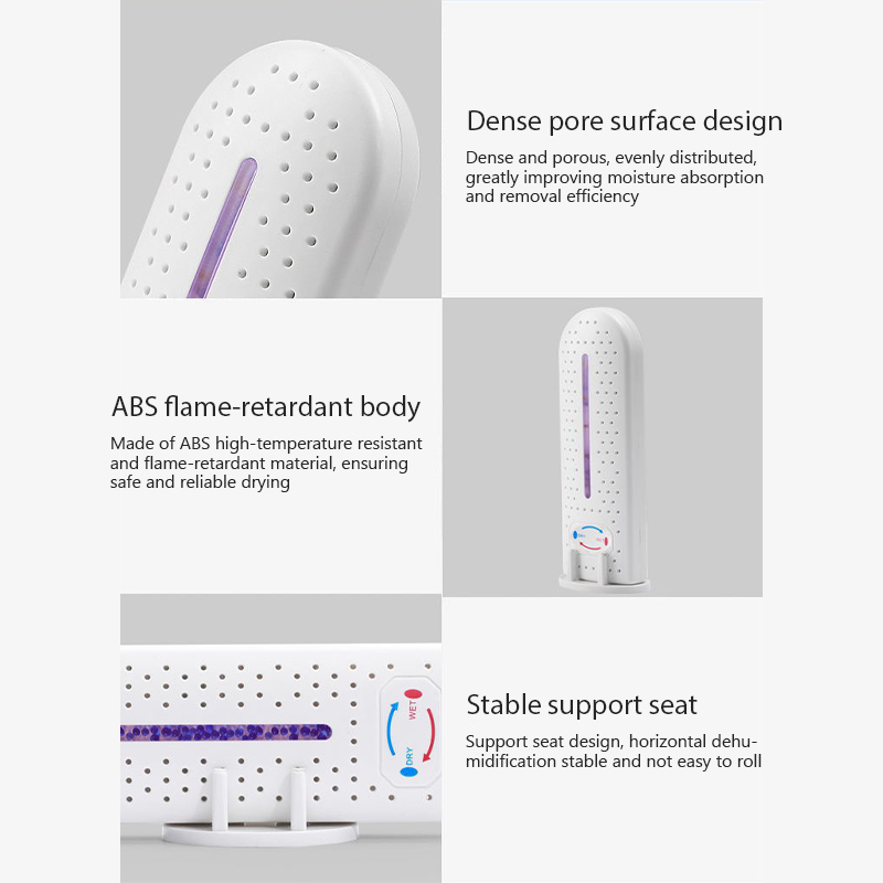 Mini Dehumidifier With Reusable Usb Charging Port For Ultra-Low Energy ...