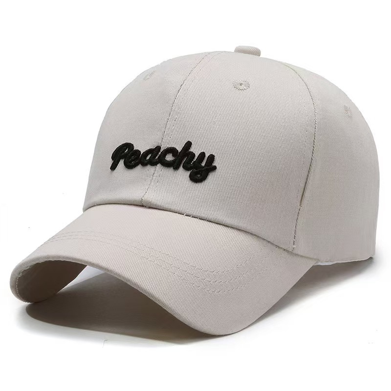 Korean version multi-color women's baseball cap, fashionable men's ...