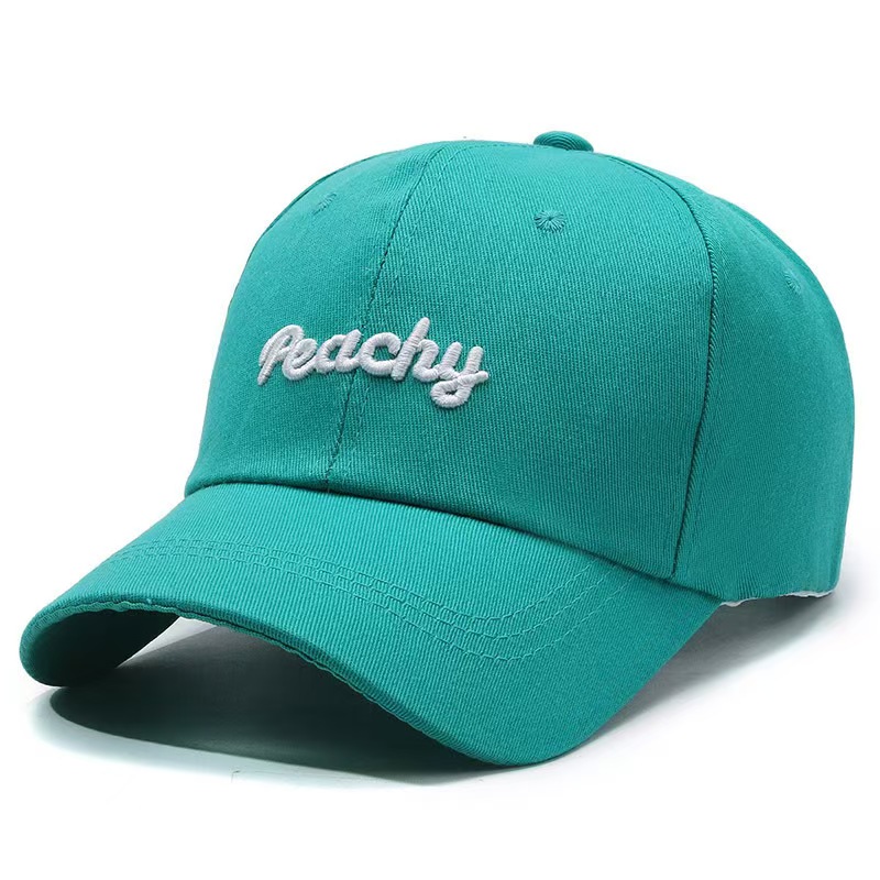 Korean version multi-color women's baseball cap, fashionable men's ...