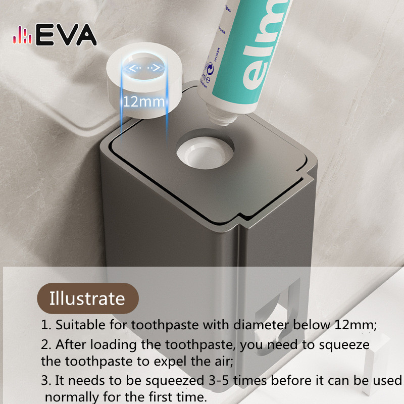 EVA 】 Bathroom electric toothbrush holder wall mounted toothbrush ...