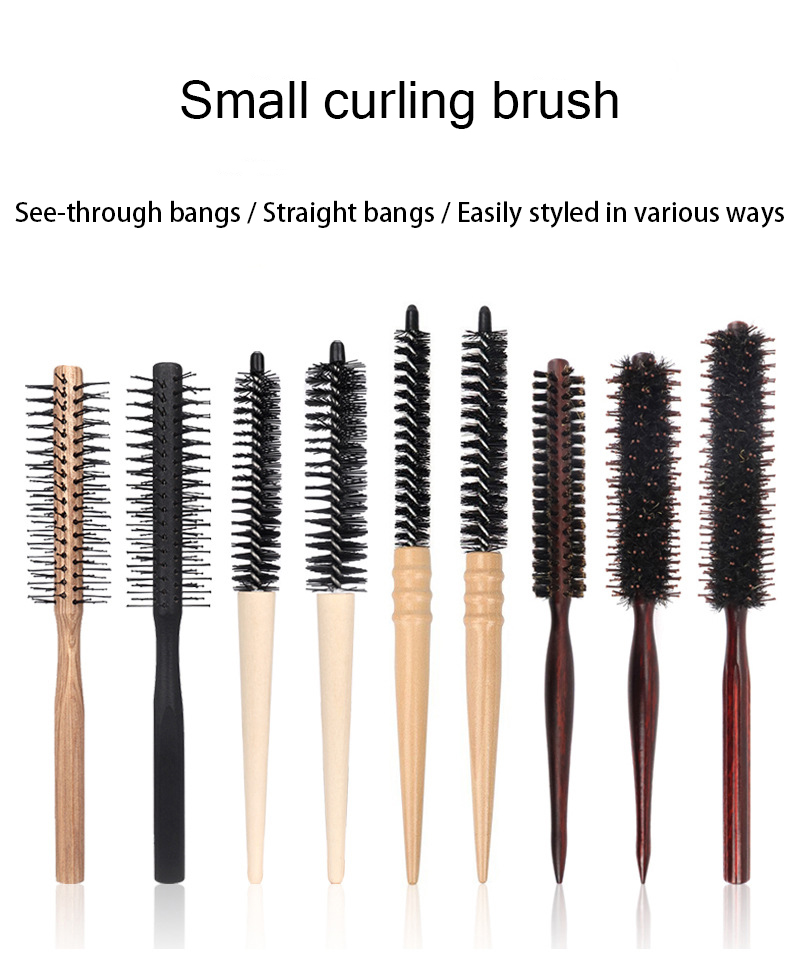 Hot selling small roll comb, ultra-fine curly hair comb, bangs, fluffy ...