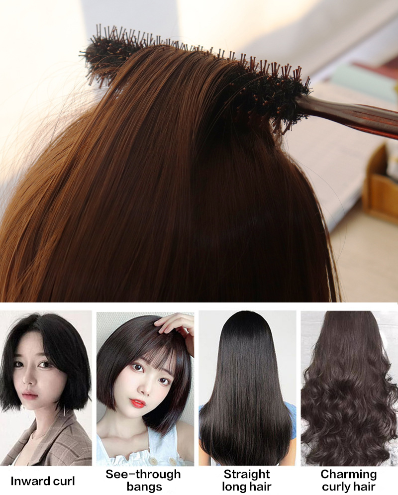Hot selling small roll comb, ultra-fine curly hair comb, bangs, fluffy ...