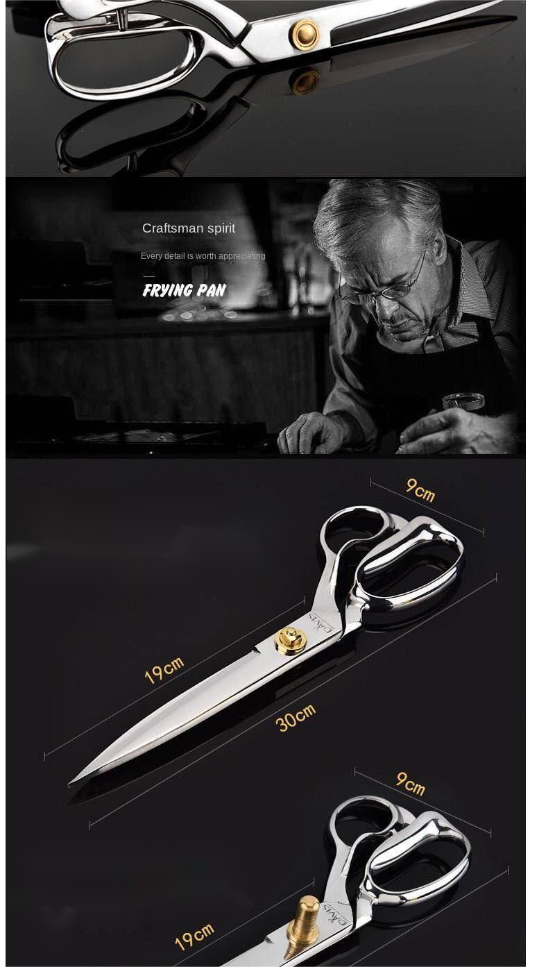 German All-Steel Leather Large Scissors Professional Scissors Various ...