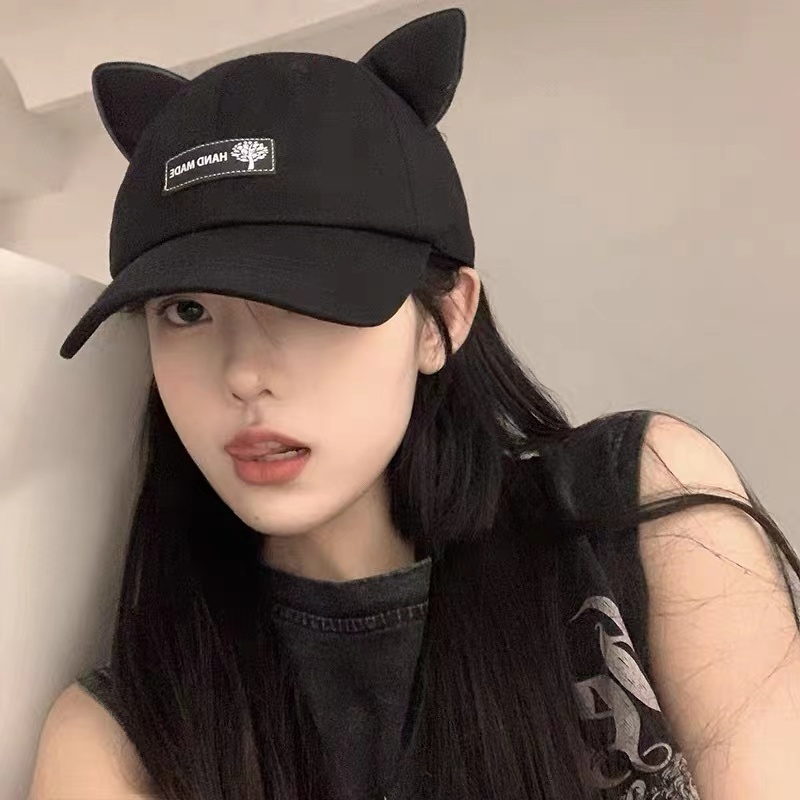 Cat's ears (Steamed cat-ear shaped bread) pilot hat for men Hip Hop ...