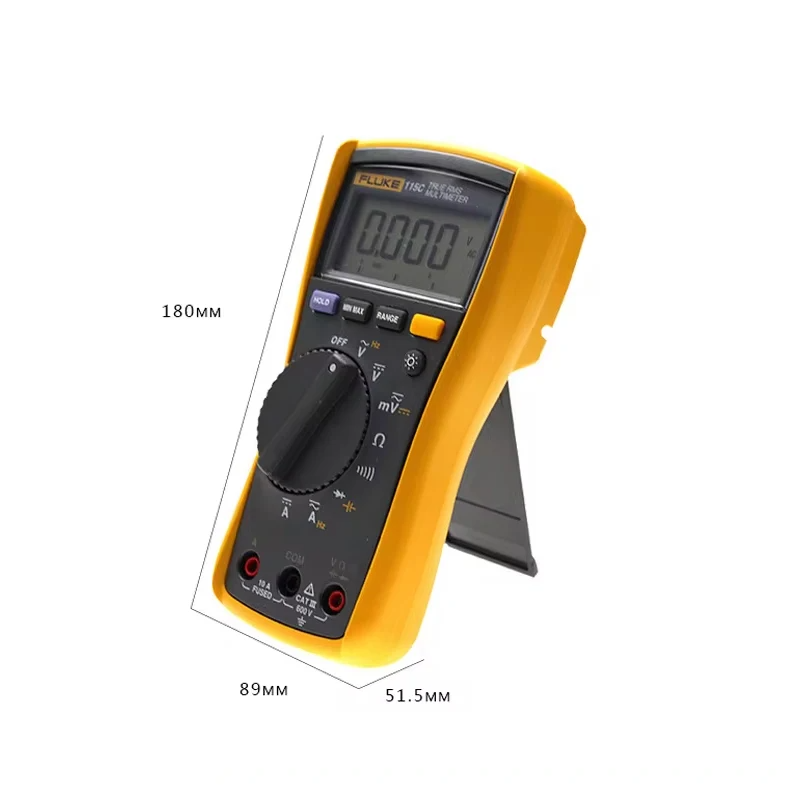 Fluke 116C 117C 115C Electricians True RMS Multimeter /F116C High Precision Digital Multimeter ...