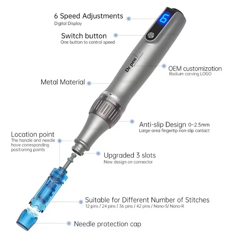 Original Dr.pen M8S Derma Pen Microneedling Microdermabrasion Device ...
