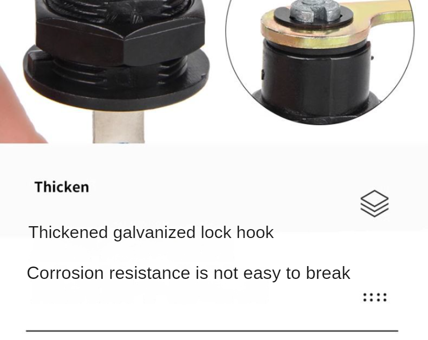 Universal Electric Vehicle Trunk Lock Hook Combination Lock Battery Car ...