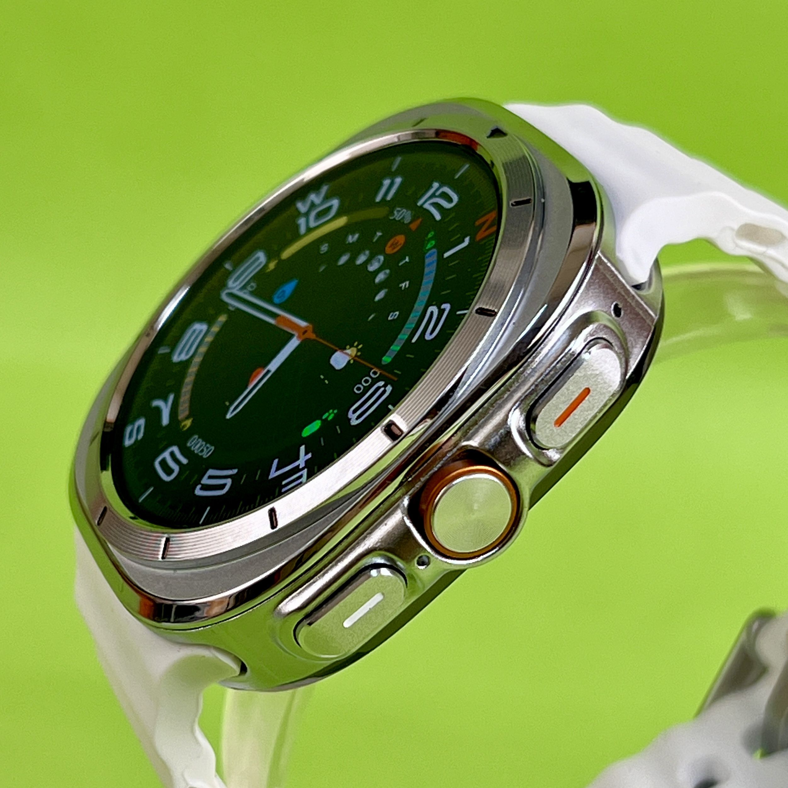 For New Smart Watch 7 Ultra 47MM NFC Compass Smart Watch Outdoor Sport ...