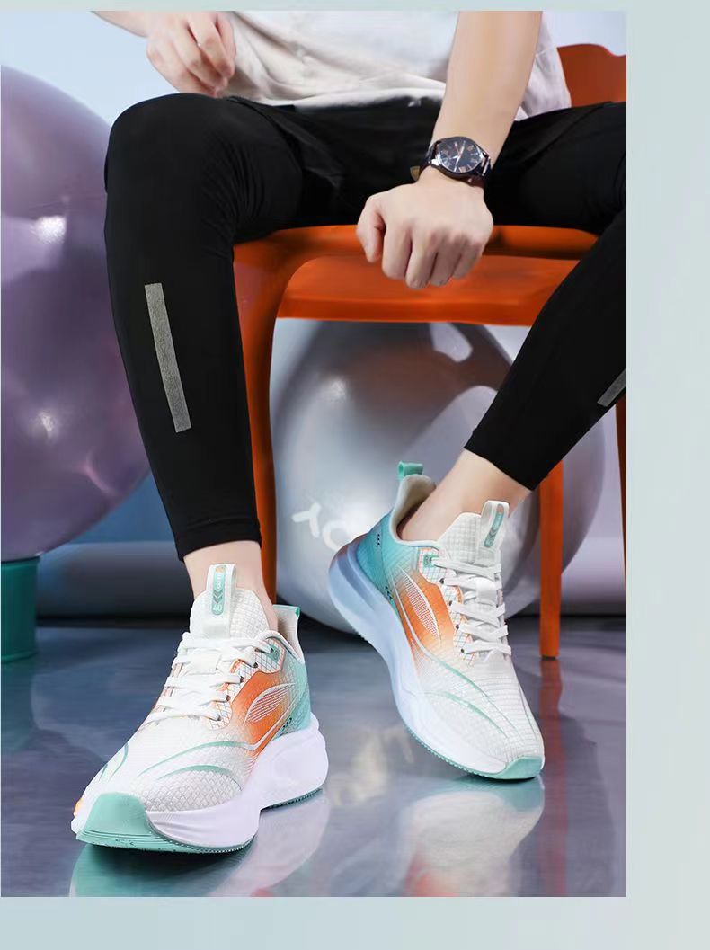 Flying woven men's shoes fashion soft sole casual shoes outdoor sports ...