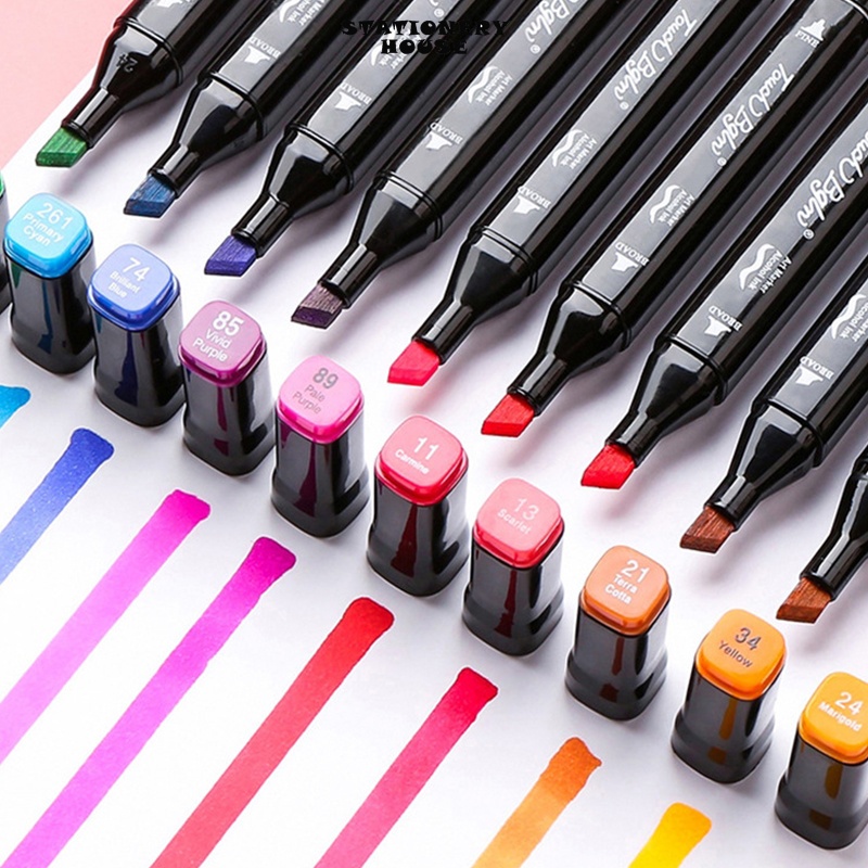168 color painting pen art set, touch pen painting painting set, using ...
