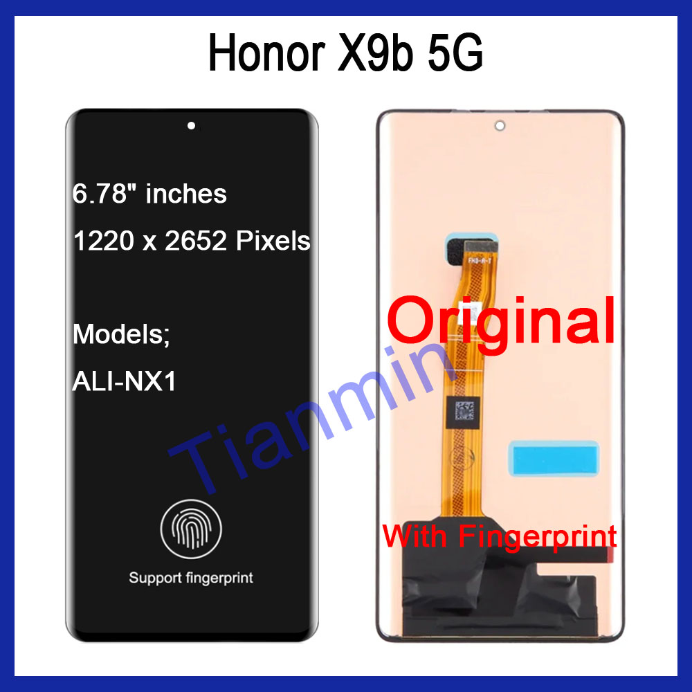 Honor X9 4G X9 5G X9a X9b LCD Original Touch Screen Assembly ...